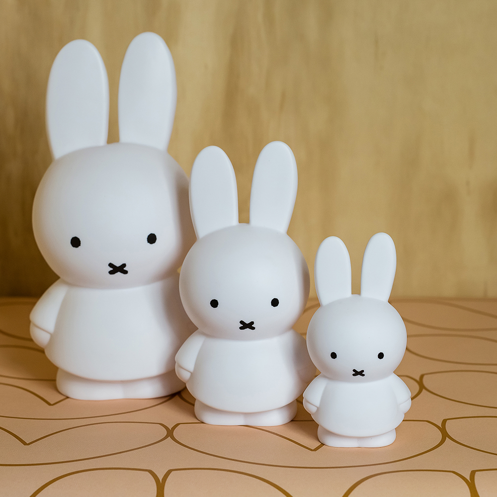 Pure colour, , Miffy Money Box Medium, Pure/white : AnotherStory.dk