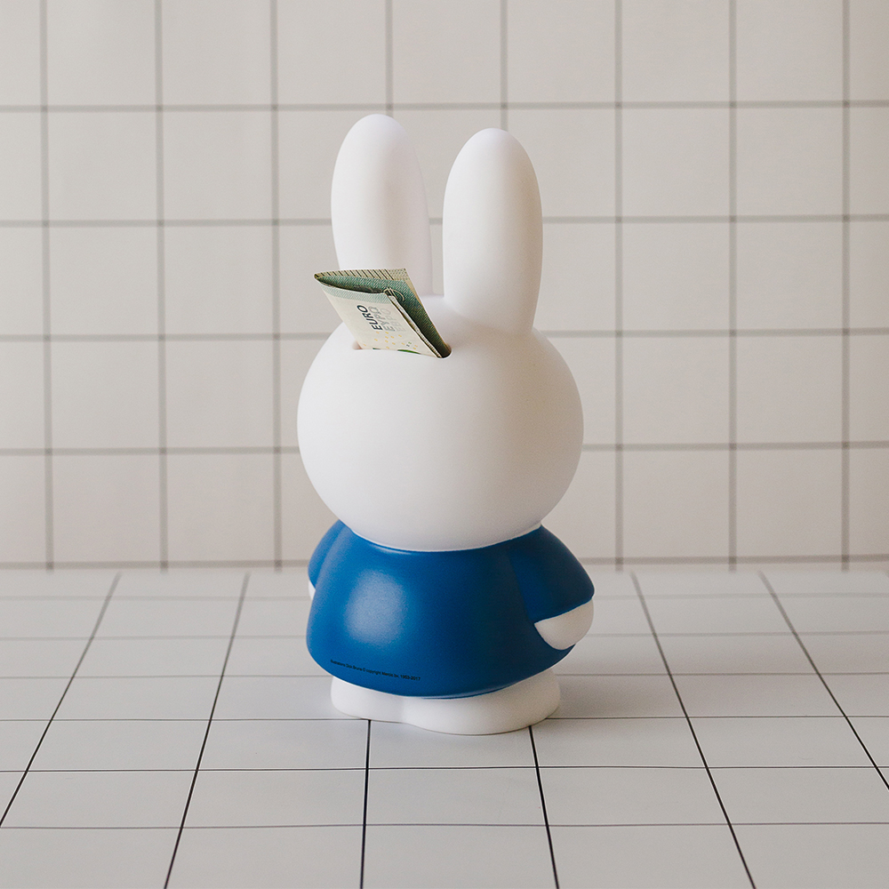 Pure colour, Miffy Money Box Large, Pure/White : AnotherStory.dk